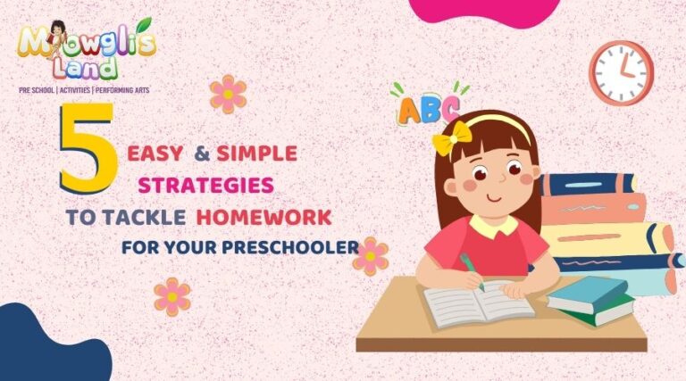 5 Easy Homework Hacks for Preschoolers - Mowgli's Land Blogs