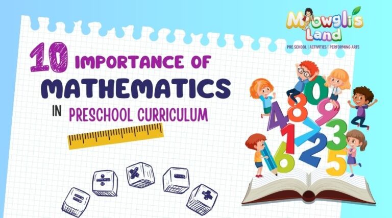 10 Importance of Mathematics in Preschool Curriculum